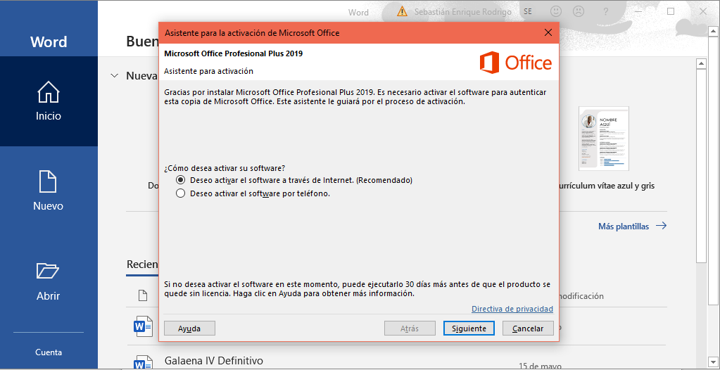 Descargar, Instalar Y Activar Office 2019 – Aniara – Ventas de ... Descargar, Instalar Y Activar Office 2019 – Aniara – Ventas de ...